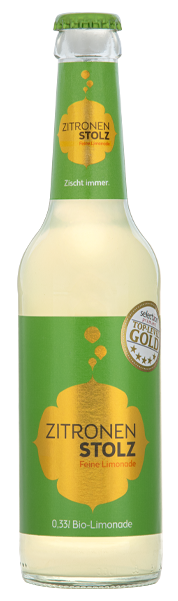 Zitronenstolz Naturtrübe Bio-Zitronenlimonade 24x0,33l